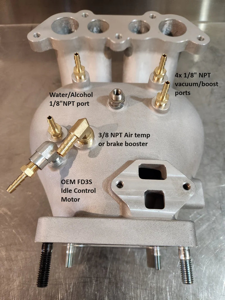 Turblown Cast Rotary Upper Intake Manifold – Lucky 7 Racing Inc.
